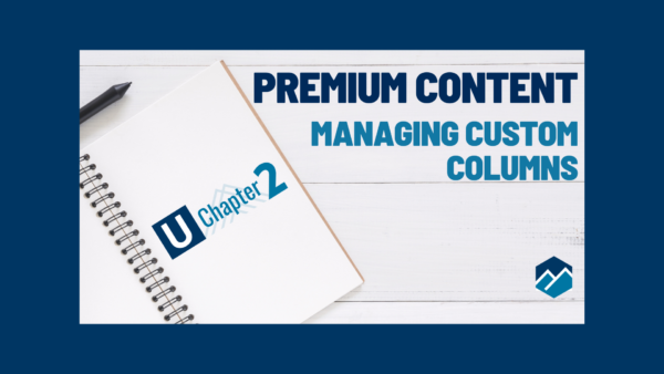 Managing Custom Columns - UChapter2 Managing Custom Columns - UChapter2